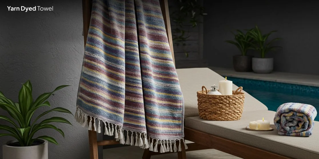 Yarn Dyed Towels Manufacturer and Exporter | Polani Textiles